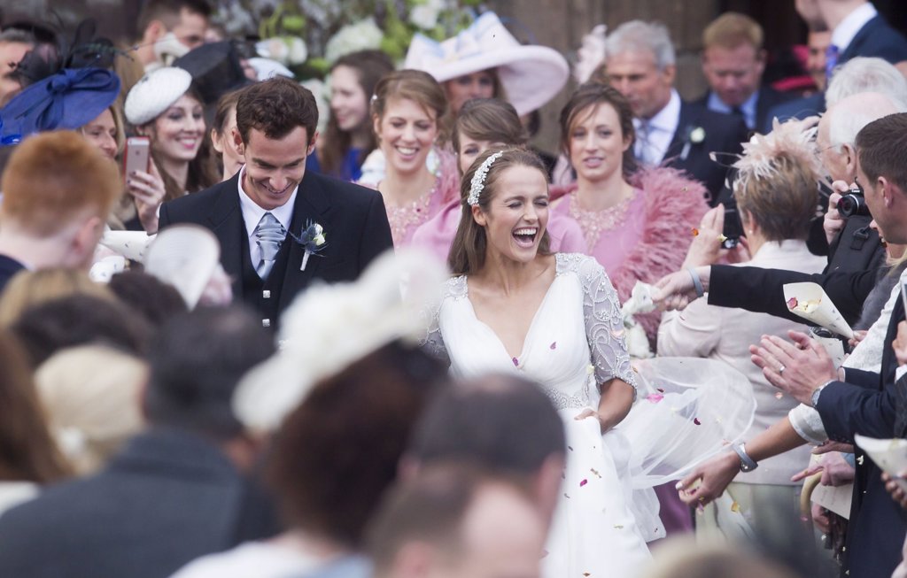 Andy Murray y Kim Sears, una multitudinaria boda de ensueño