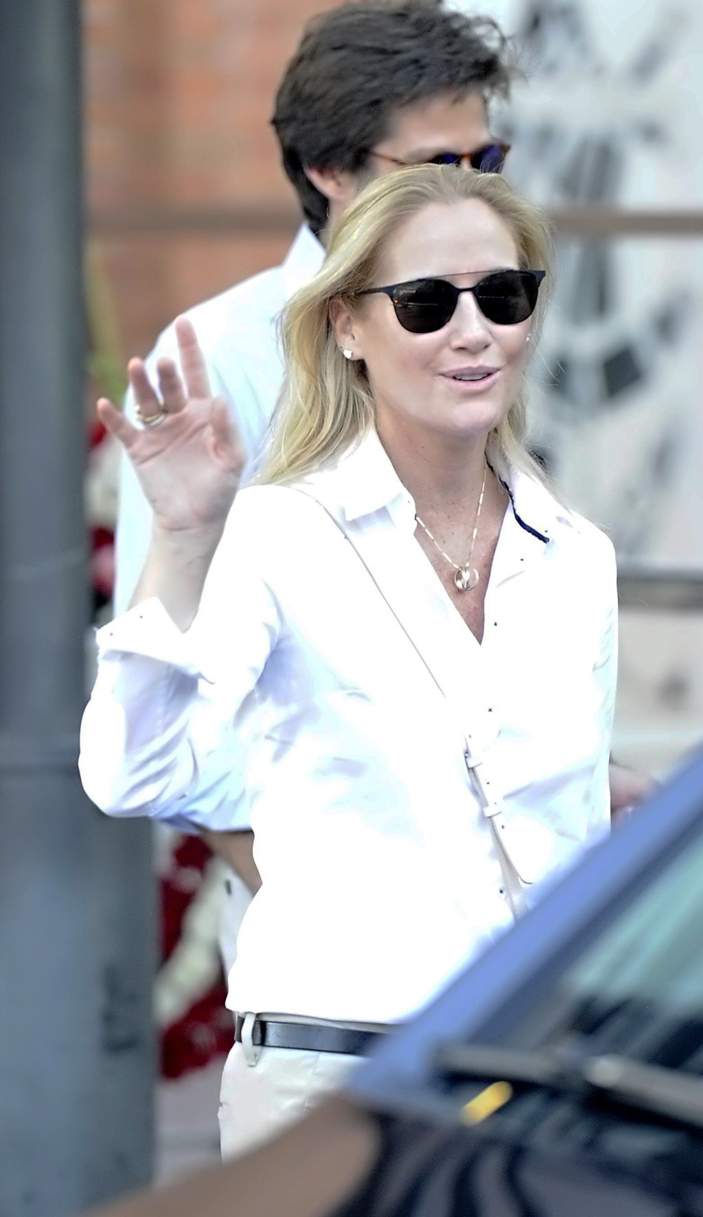 Fiona Ferrer da el último adiós a su madre Mietta Leoni