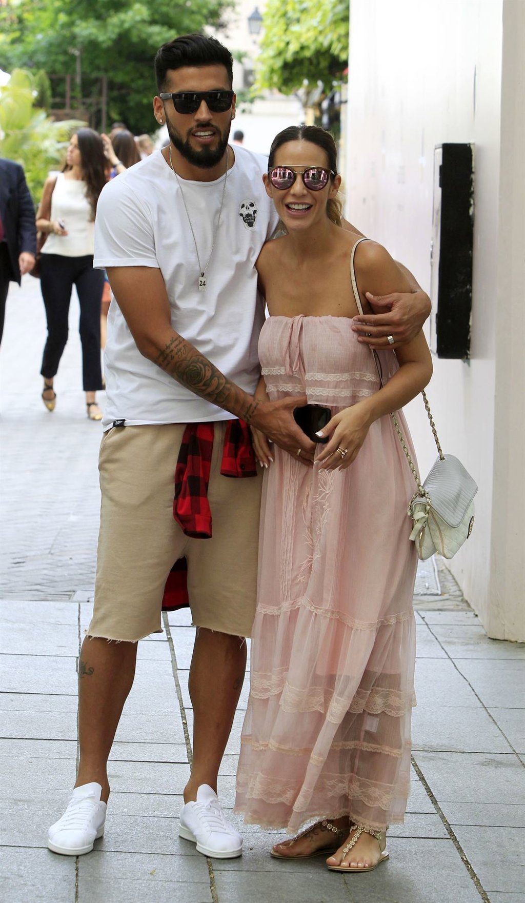 Tamara Gorro y Ezequiel Garay celebran su segundo mes de 'embarazo'