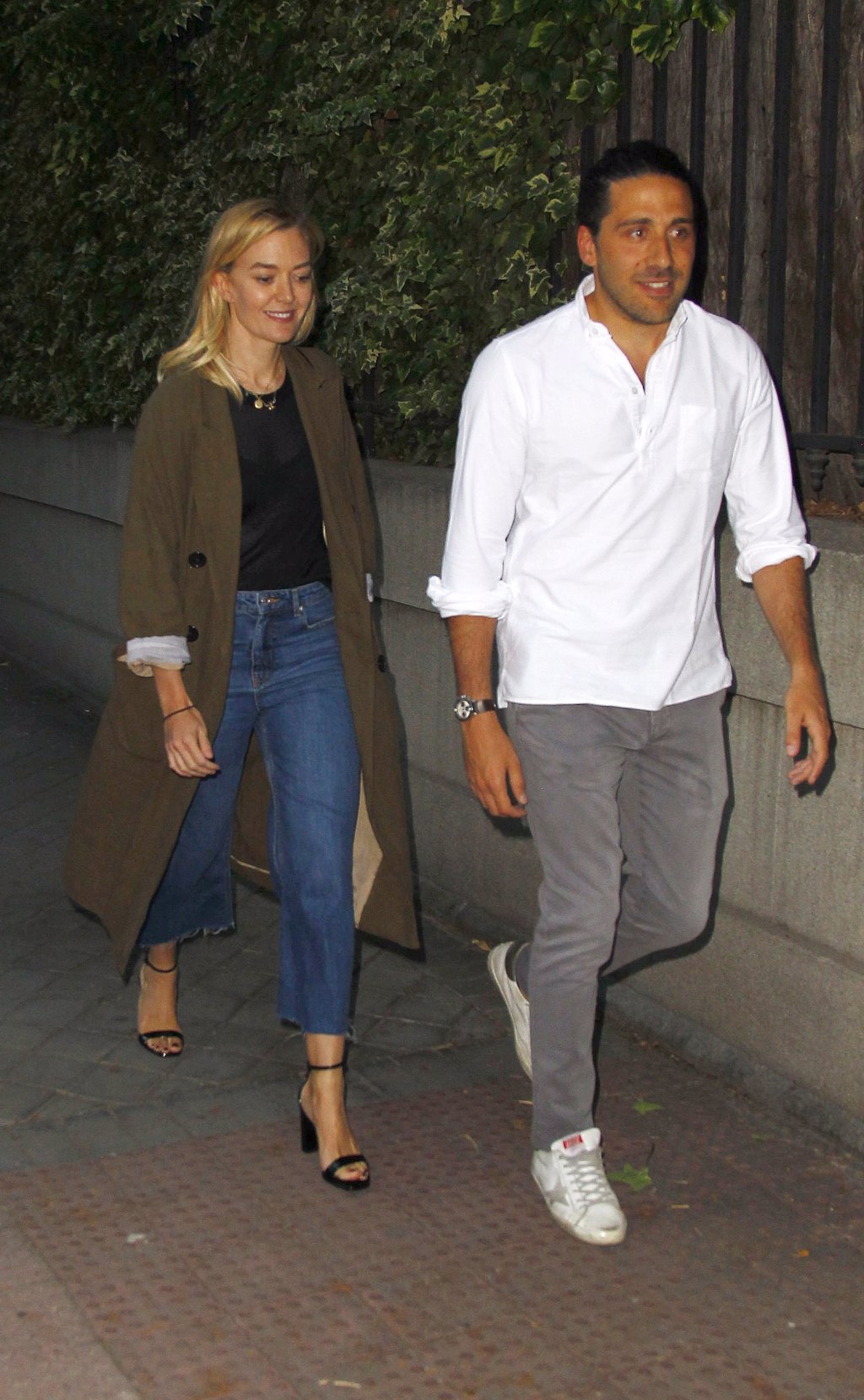 Marta Ortega y Carlos Torretta, emocionados antes de pasar por el altar