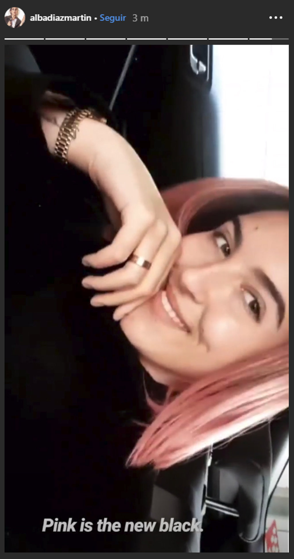 Alba Díaz nos sorprende con su nuevo y arriesgado look