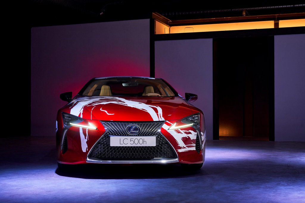 Lexus, la creatividad no conoce límites con el Art Car-LC 500h