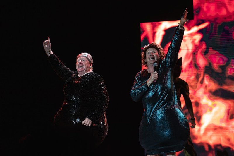 Los Morancos actúan por primera vez en el Festival de Starlite