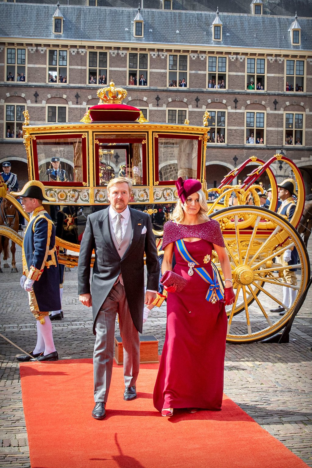 Máxima de Holanda apuesta por el color de este otoño para el Día del Rey