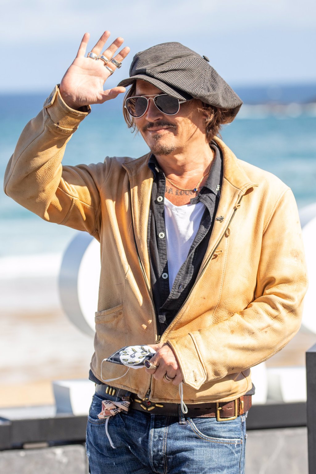 Johnny Deep presenta su película en San Sebastián