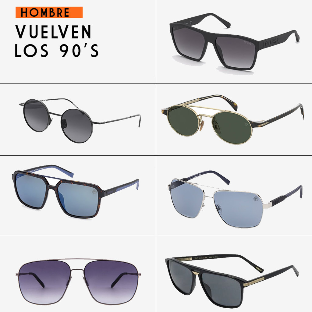 ¡Vuelven los 90s! gafas de sol atrevidas, de tamaño extremo y coloridas ...