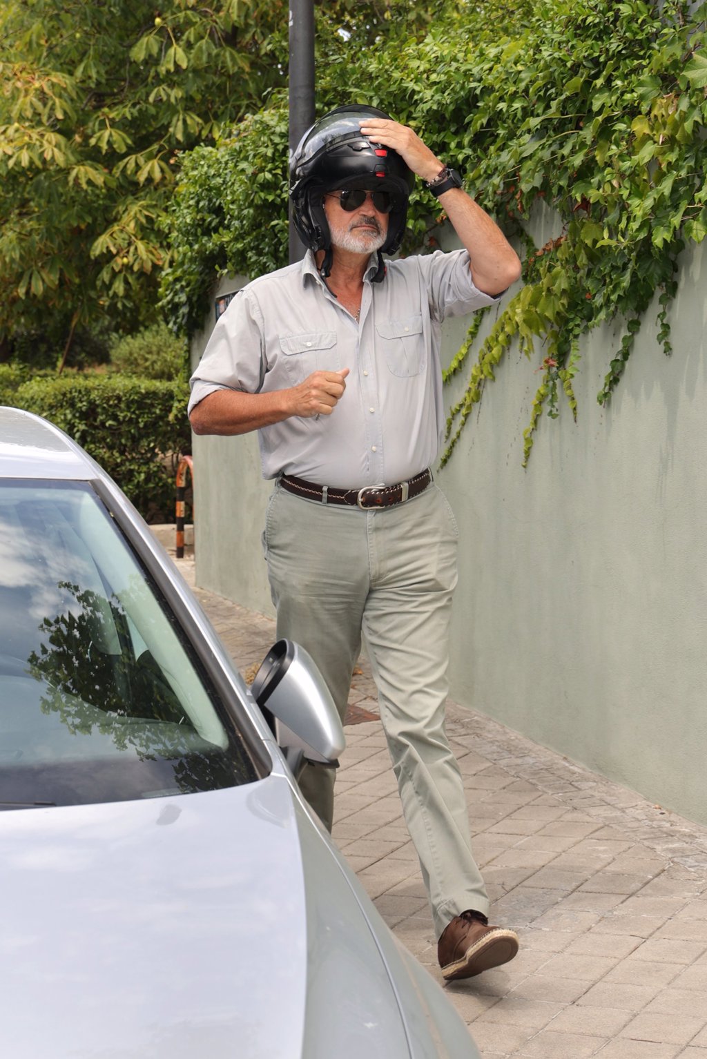 Javier Soto, exmarido de María Chávarri, llega a su domicilio tras la ...