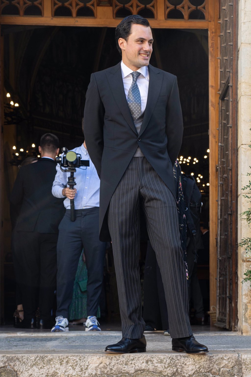 Carolina Monje luce un vestido de novia soñado en su boda con Álex Lopera