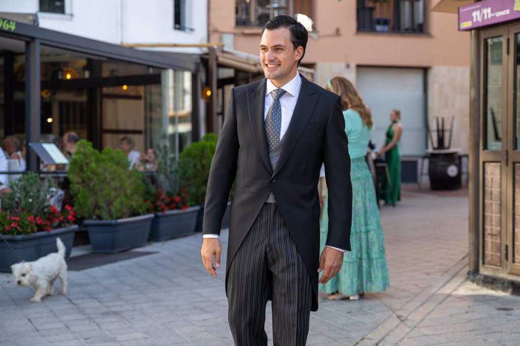 Carolina Monje luce un vestido de novia soñado en su boda con Álex Lopera