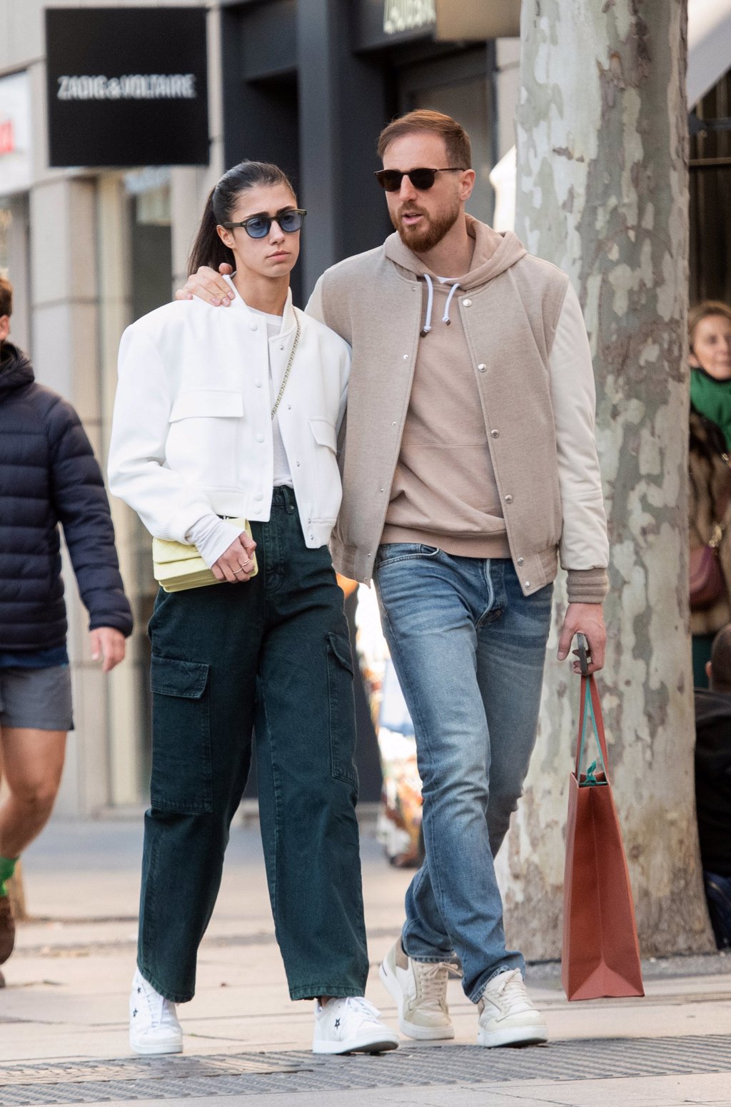 Jan Oblak y Olga Danilovic disfrutan de su tiempo en pareja por Madrid