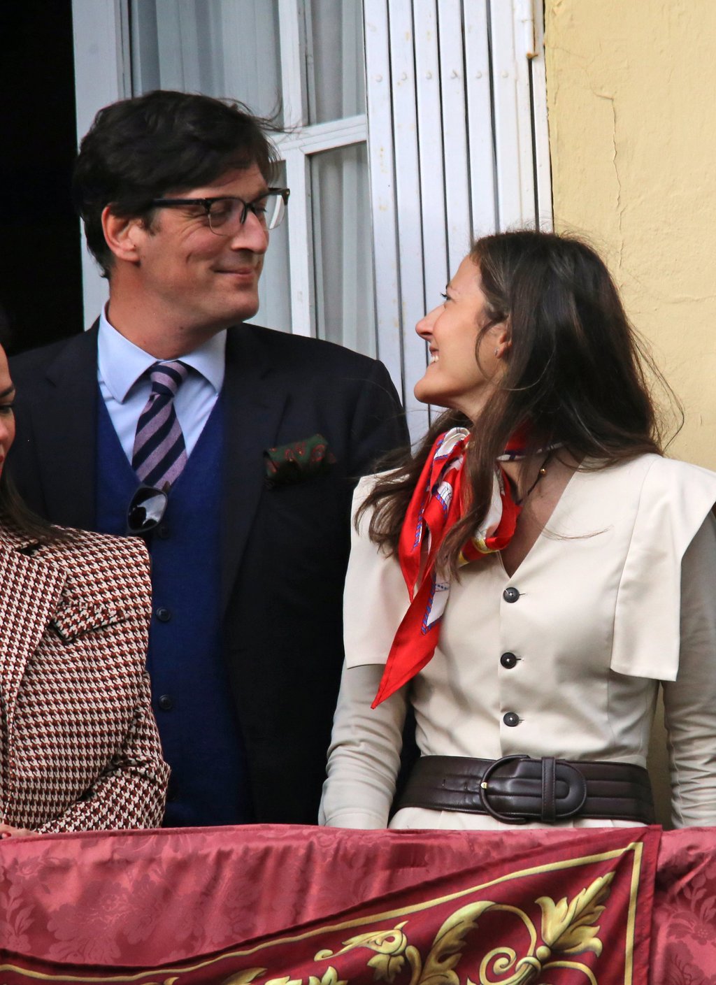 Luis Medina, sus imágenes más cómplices con Clara Caruana ante la ...