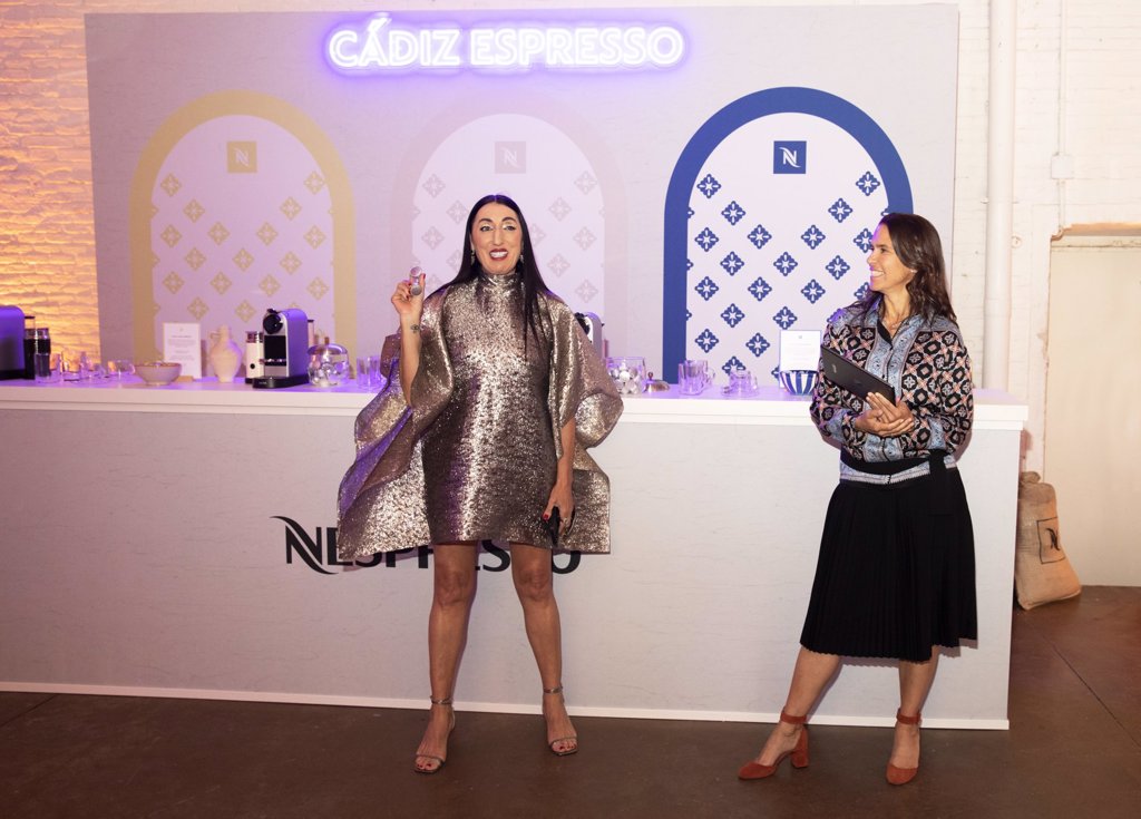 Tamara Falcó y Rossy de Palma se rinden al primer café de Nespresso ...