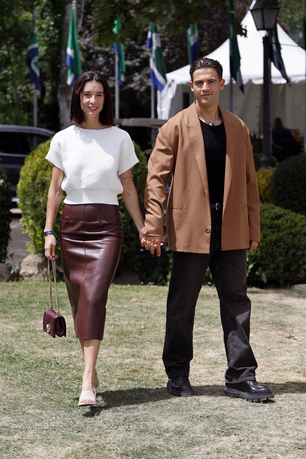 María Pedraza y Jason Fernández: planazo en Madrid derrochando estilo y ...