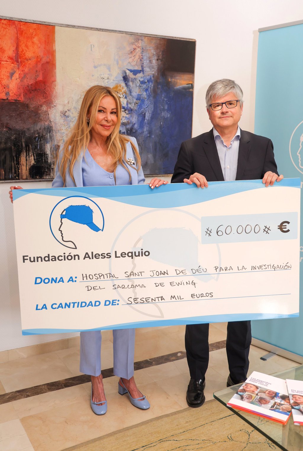 La Fundación Aless Lequio dona 60.000 euros al Laboratorio de ...