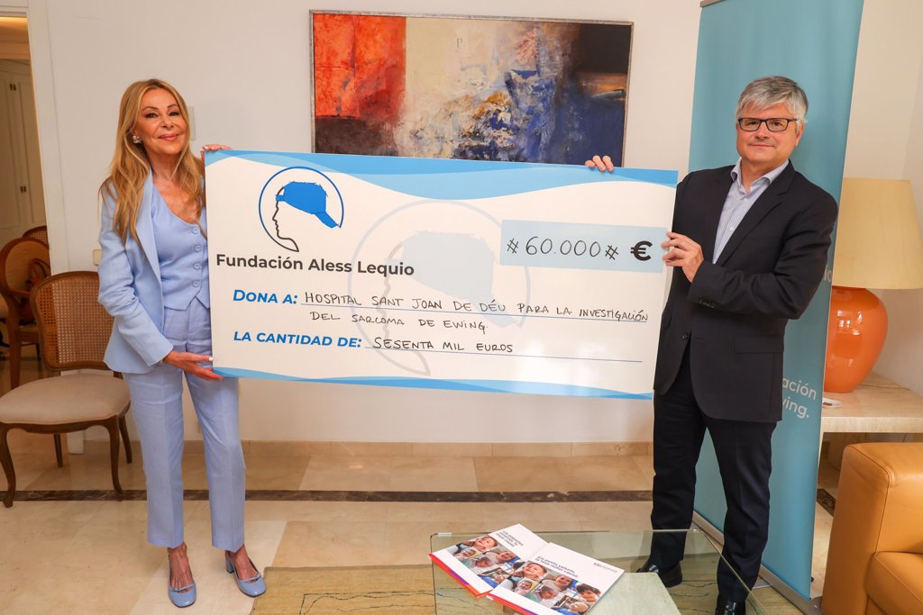 La Fundación Aless Lequio dona 60.000 euros al Laboratorio de ...