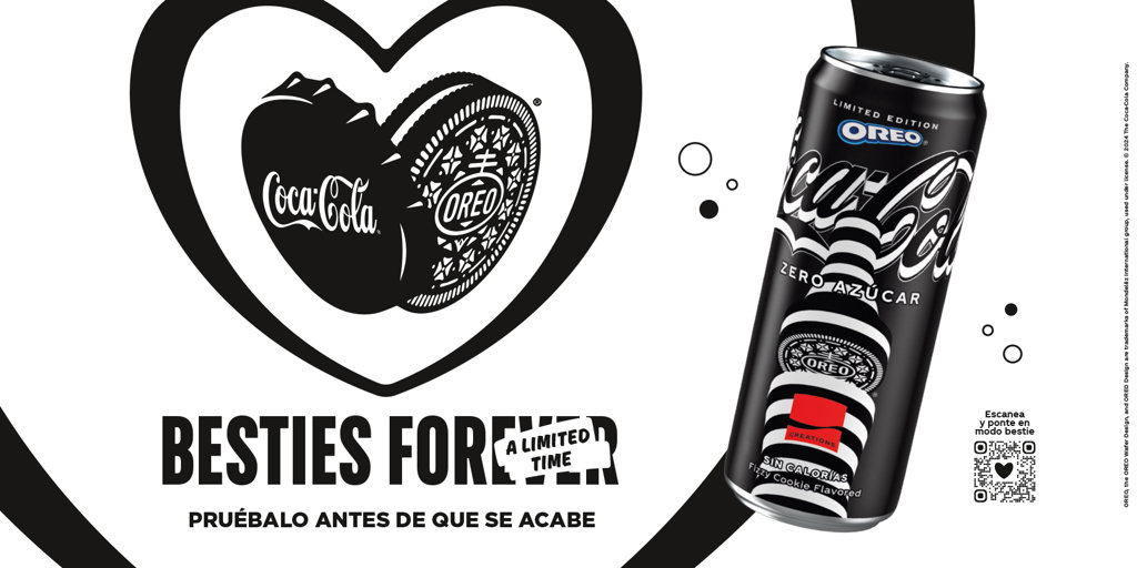 Coca-Cola y Oreo se convierten en 'besties' y lanzan una bebida de ...