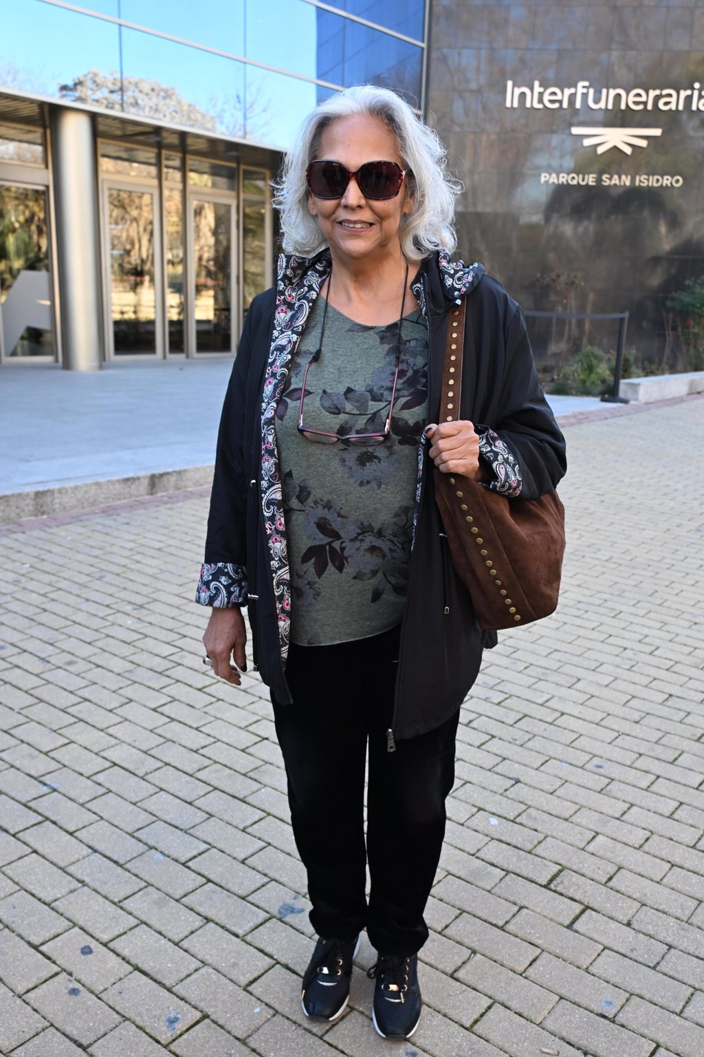 Charo Vega, desolada en el tanatorio de su exmarido Tony Caravaca: "He ...