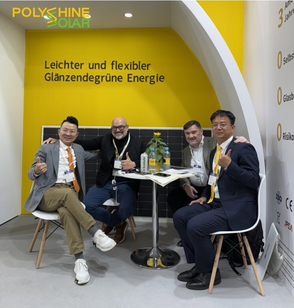 Módulos fotovoltaicos ligeros y flexibles de POLYSHINE SOLAR presentados en THE SMARTER E EUROPE