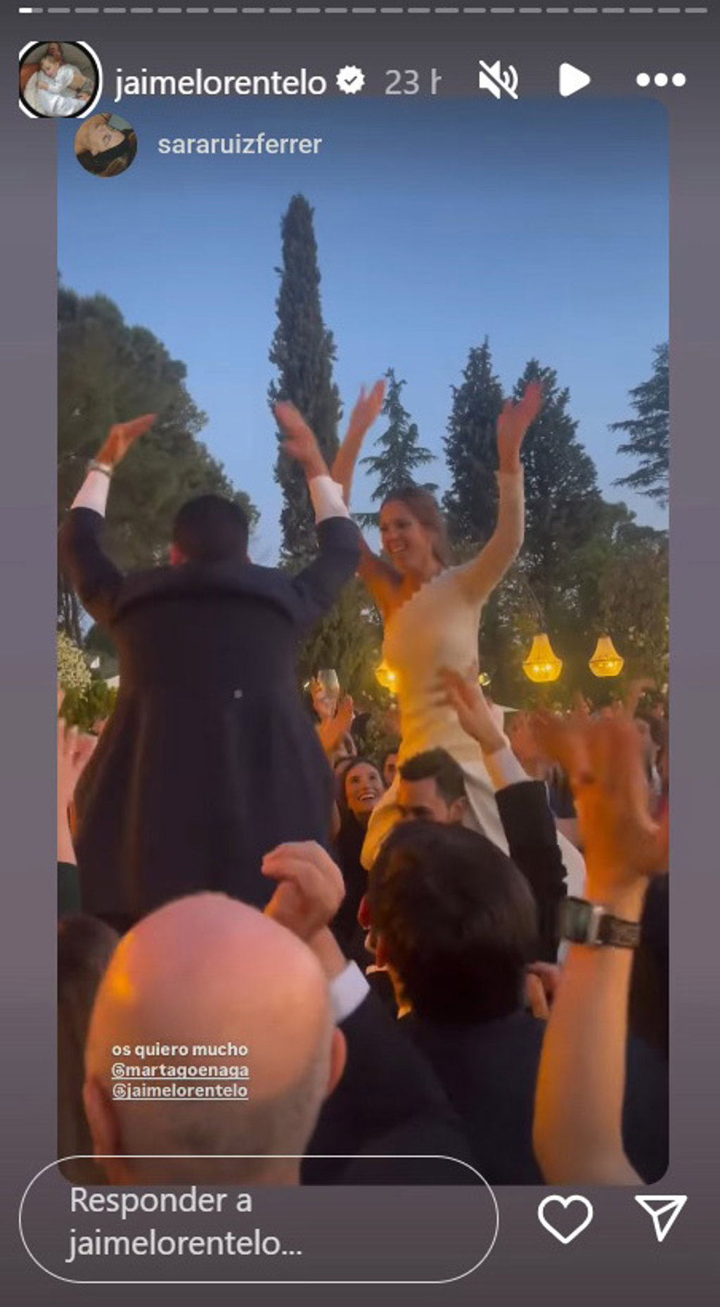 Jaime Lorente abre el álbum privado de su boda con Marta Goenaga. ¡Todas las imágenes!