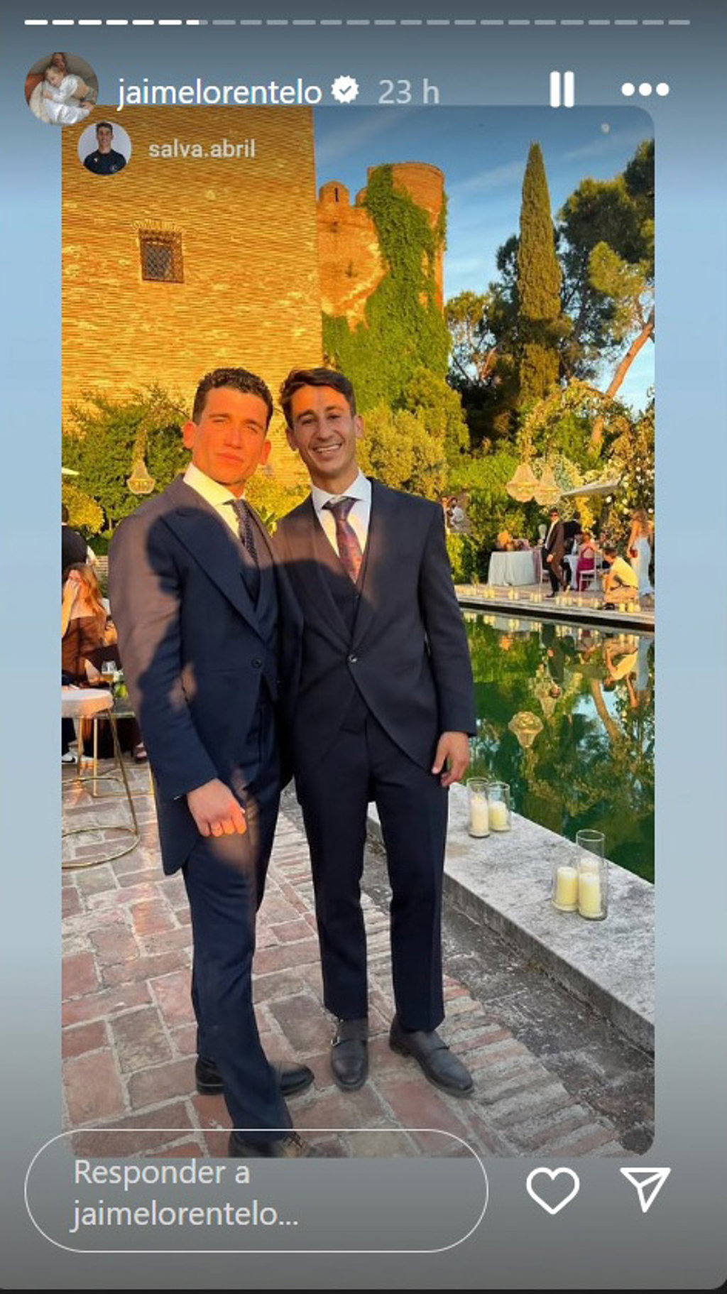 Jaime Lorente abre el álbum privado de su boda con Marta Goenaga ...