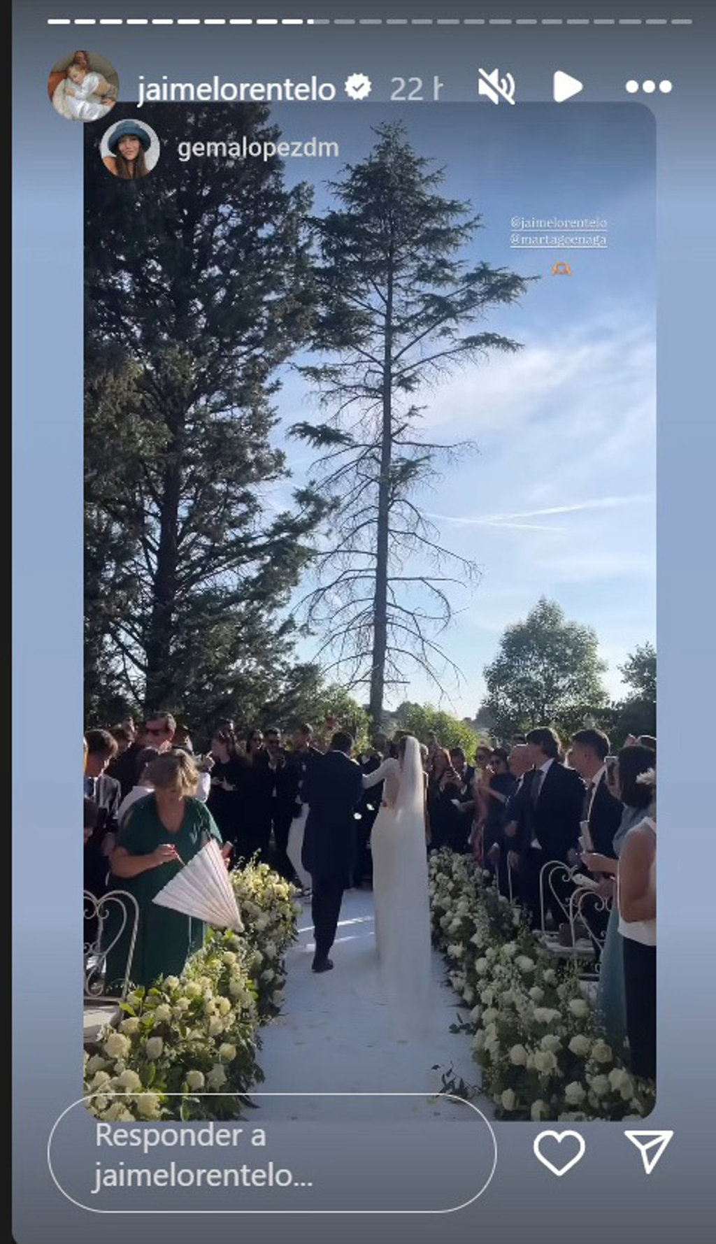 Jaime Lorente abre el álbum privado de su boda con Marta Goenaga. ¡Todas las imágenes!