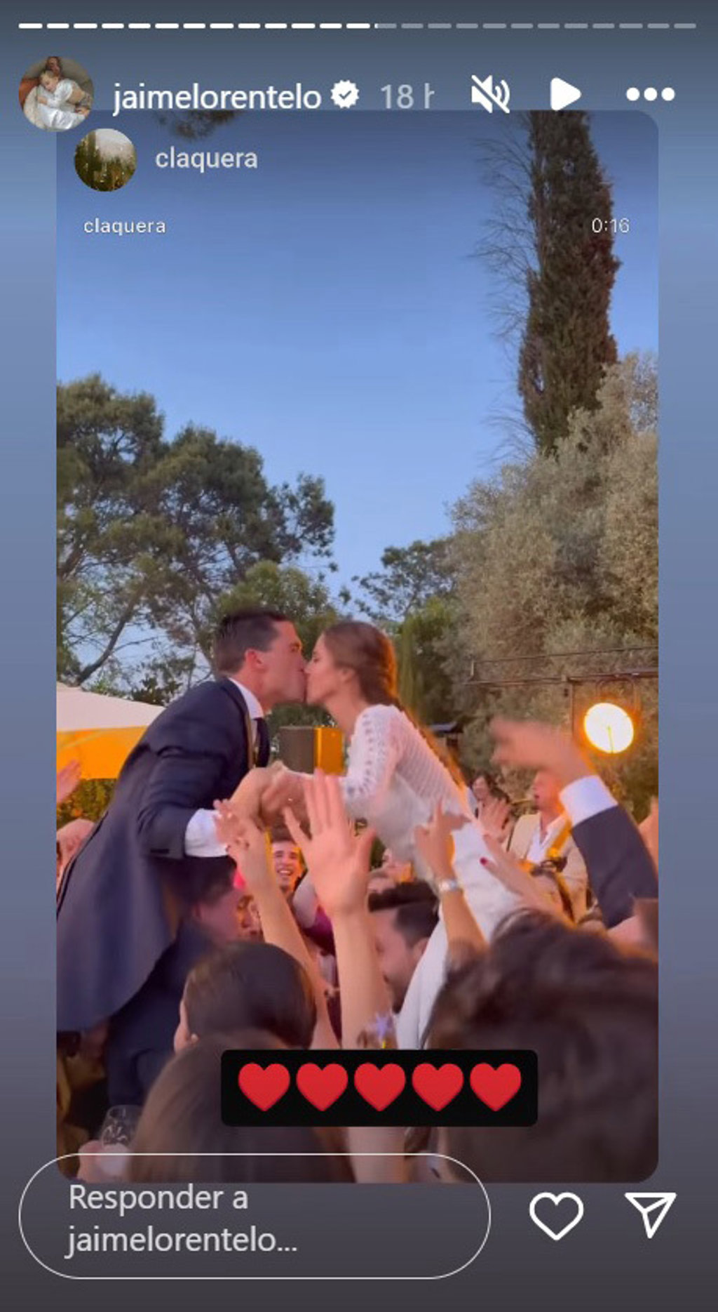 Jaime Lorente abre el álbum privado de su boda con Marta Goenaga. ¡Todas las imágenes!