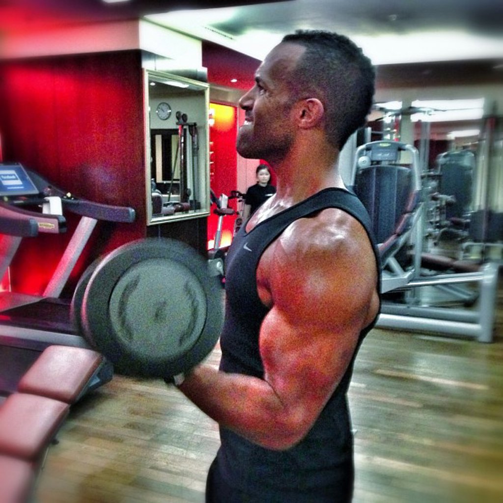 El cantante Craig David sorprende con sus músculos