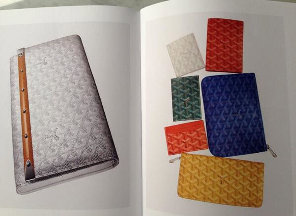 La clave para estar a la última. Goyard, los bolsos resistentes al agua ...
