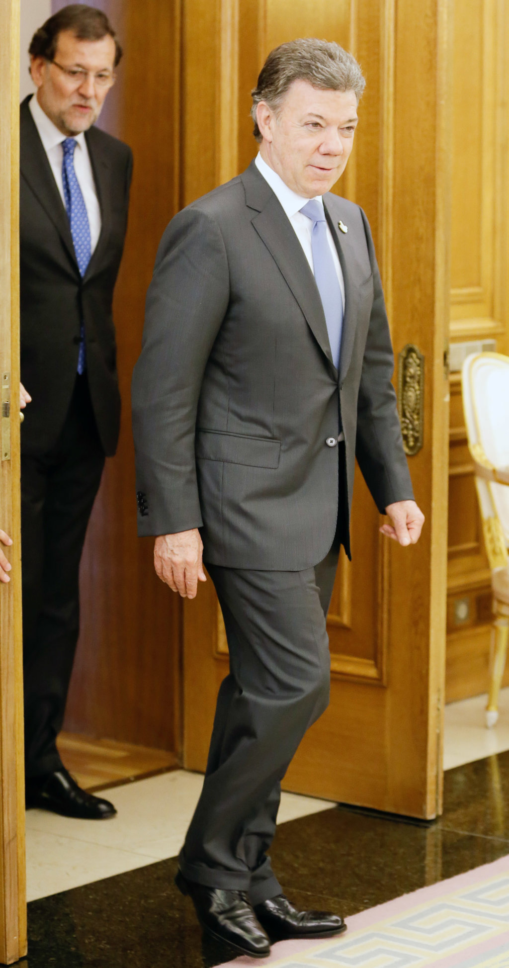 El Rey Felipe VI ofrece un almuerzo al presidente de Colombia, Juan ...