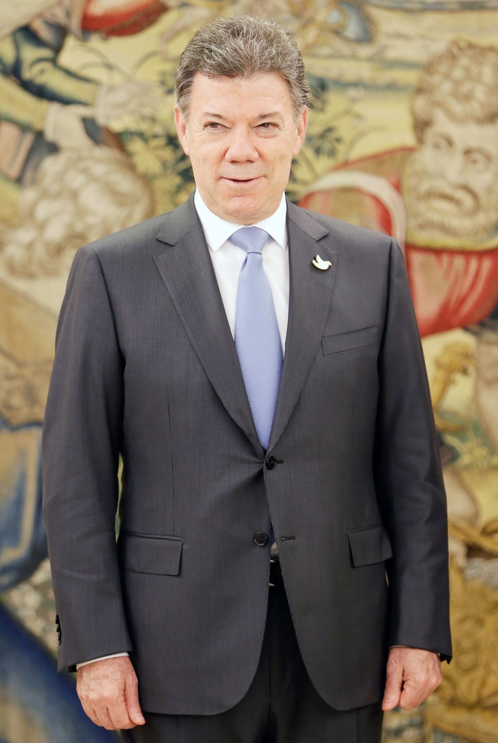 El Rey Felipe VI ofrece un almuerzo al presidente de Colombia, Juan ...