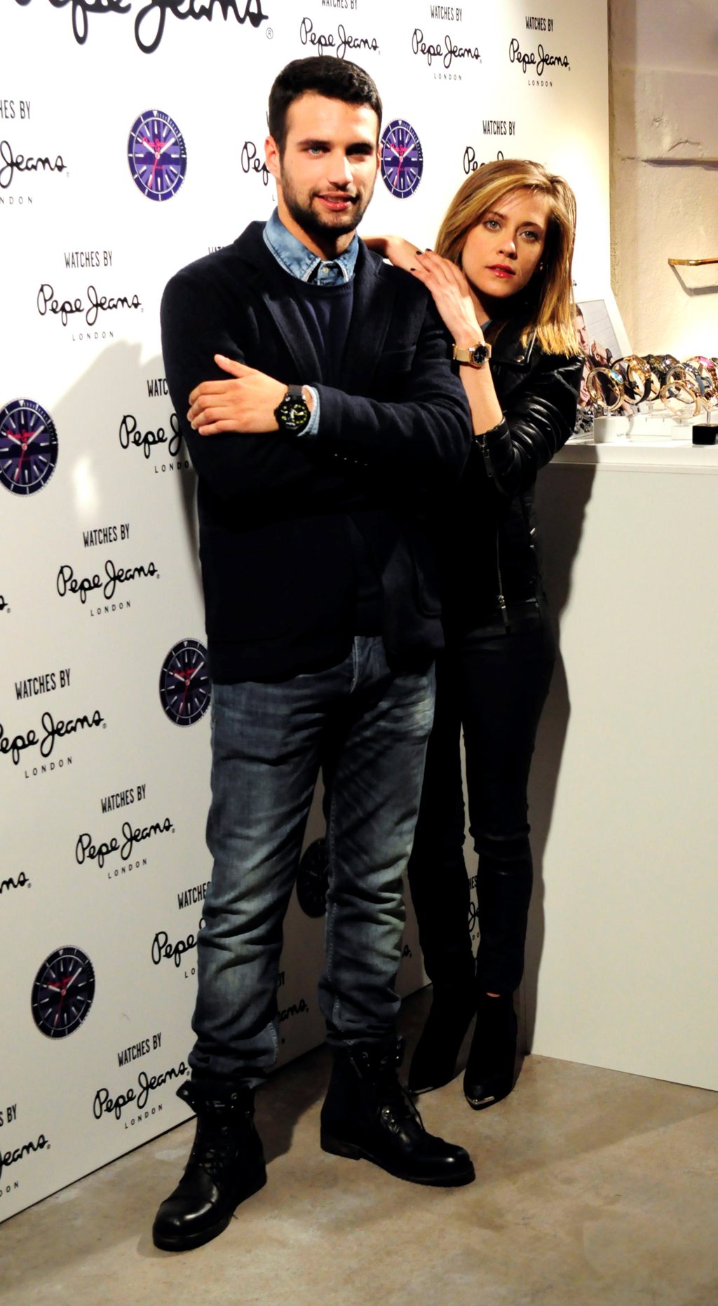 Jesús Castro y María León padrinos de lujo para los relojes de Pepe Jeans