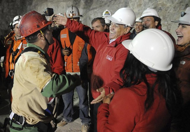 El minero Mario Sepúlveda: "Nos devolvieron la vida a 700 metros"