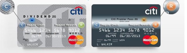 Citibank prueba una tarjeta de crédito 2.0 con batería y botones
