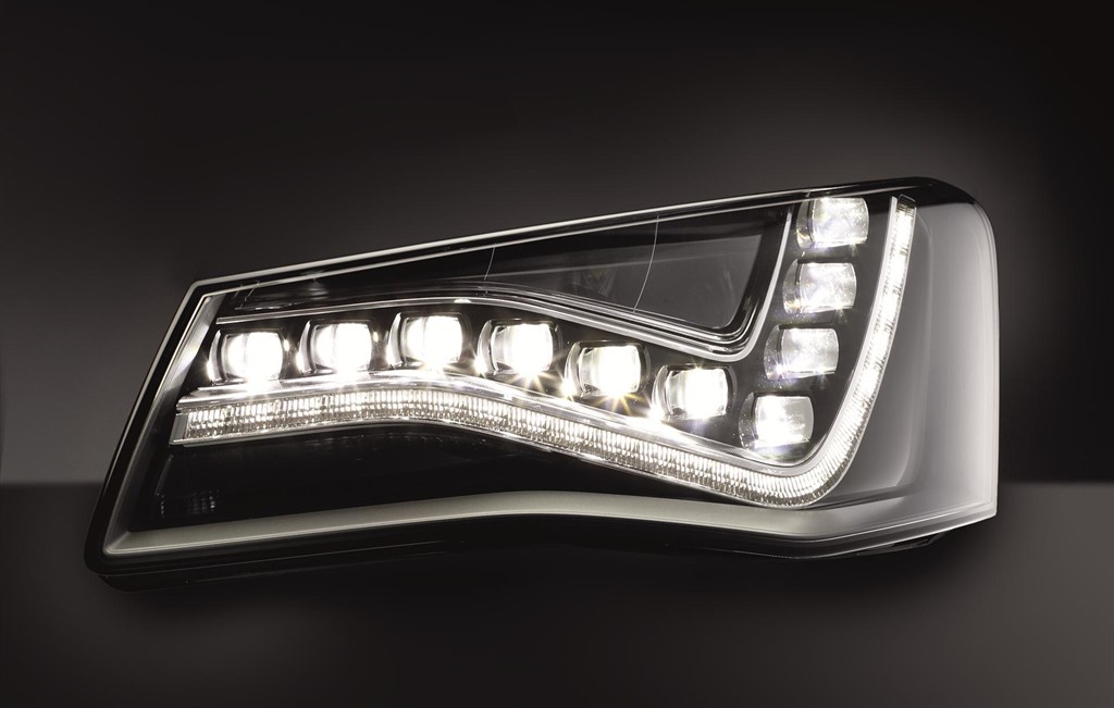Hella suministra al Audi A8 un faro LED "inteligente"