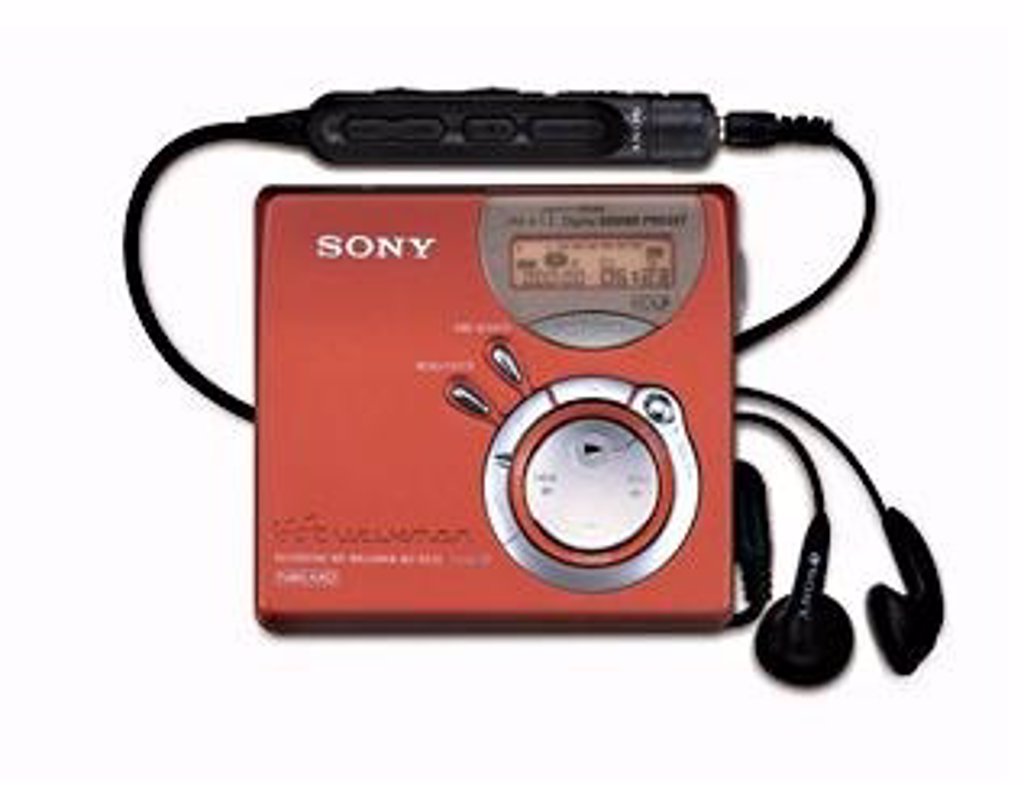 Los MiniDisc Walkman de Sony pueden tener los días contados