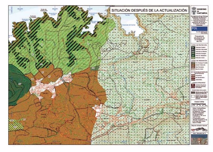 Publicada La Cartografía De La Actualización De Los Límites Del Pol Por