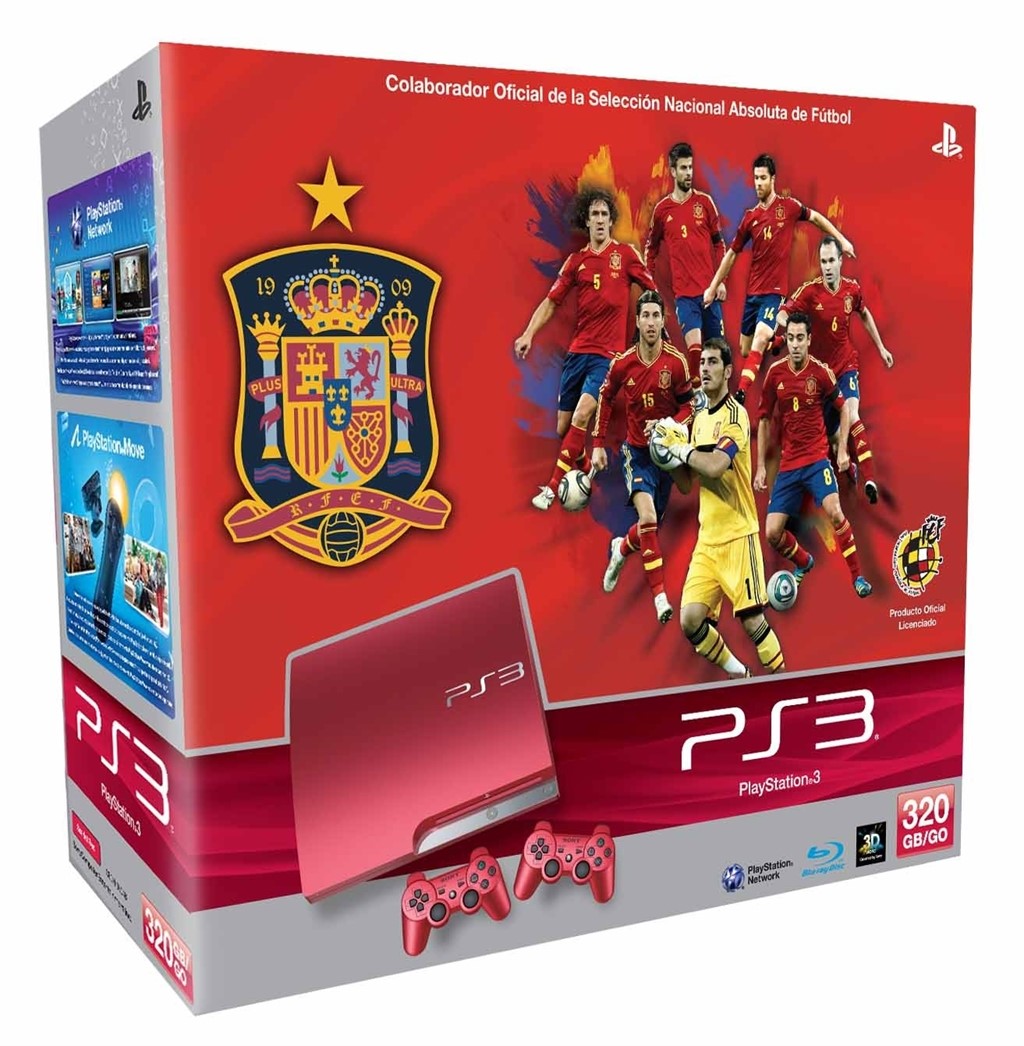 Sony anuncia una nueva PlayStation 3 de color rojo