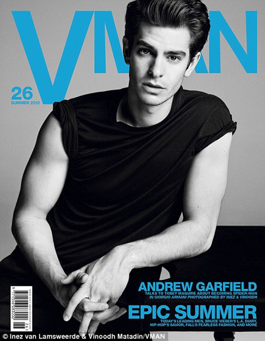 Andrew Garfield, un superhéroe de ahora