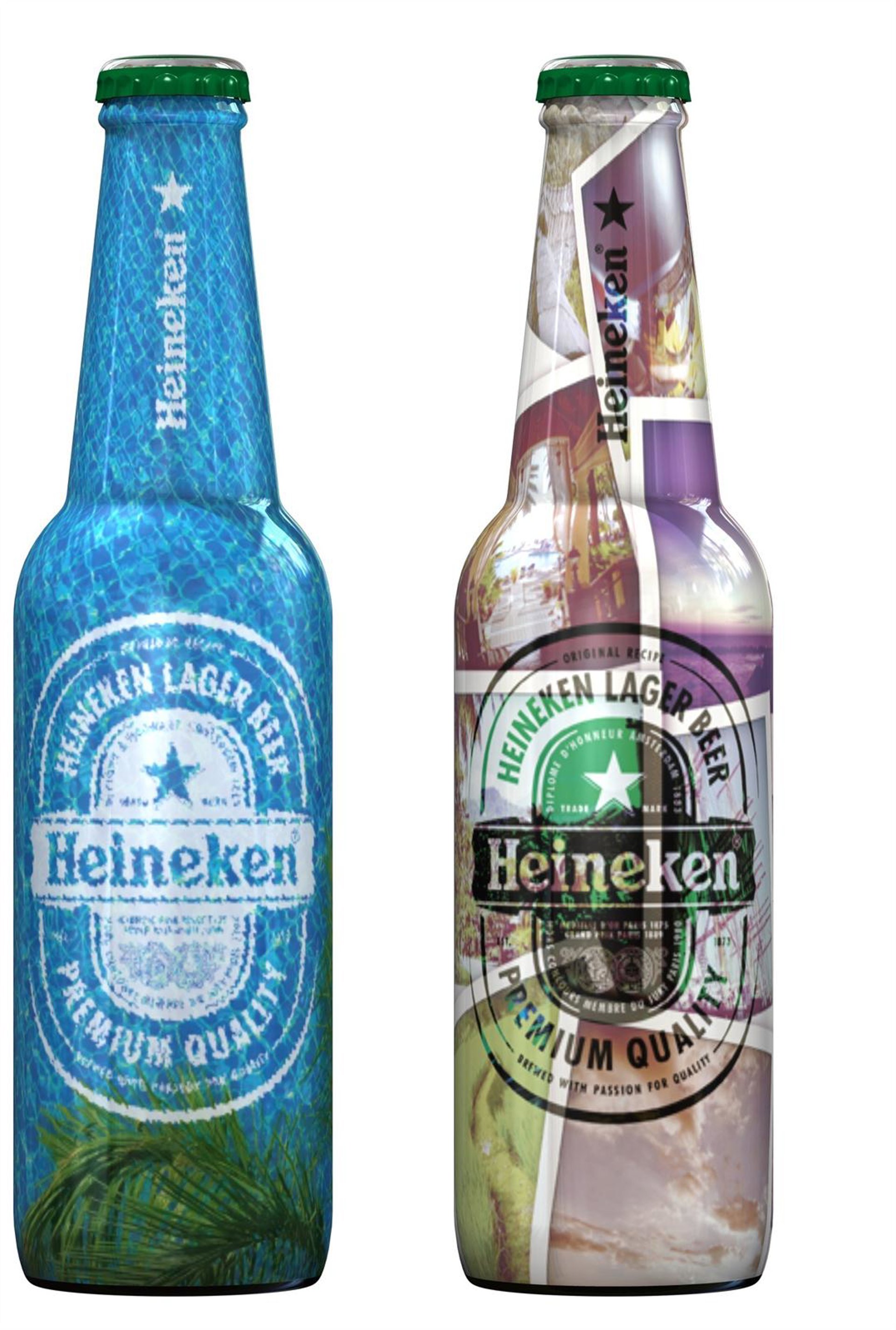 Personaliza la botella de Heineken con los momentos del verano