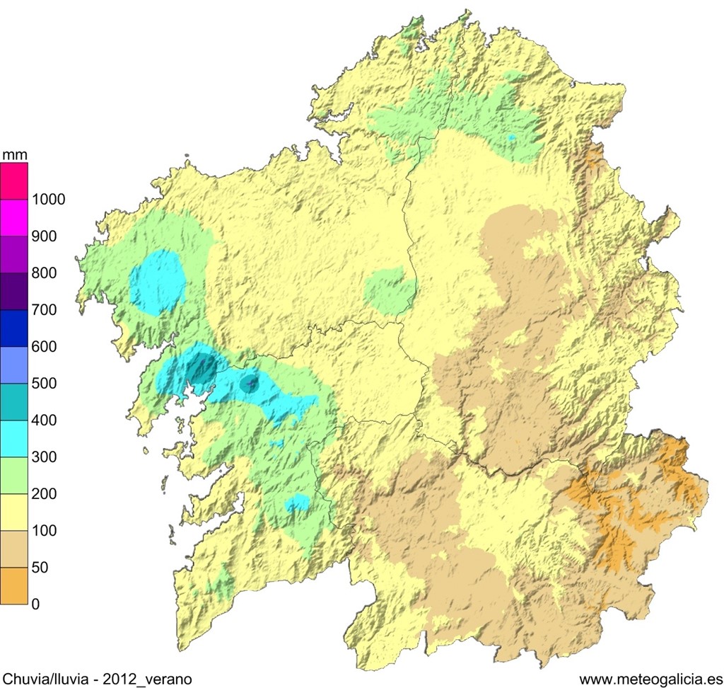 Galicia registra el verano más frío desde 1978, con una media de 17,7 ...