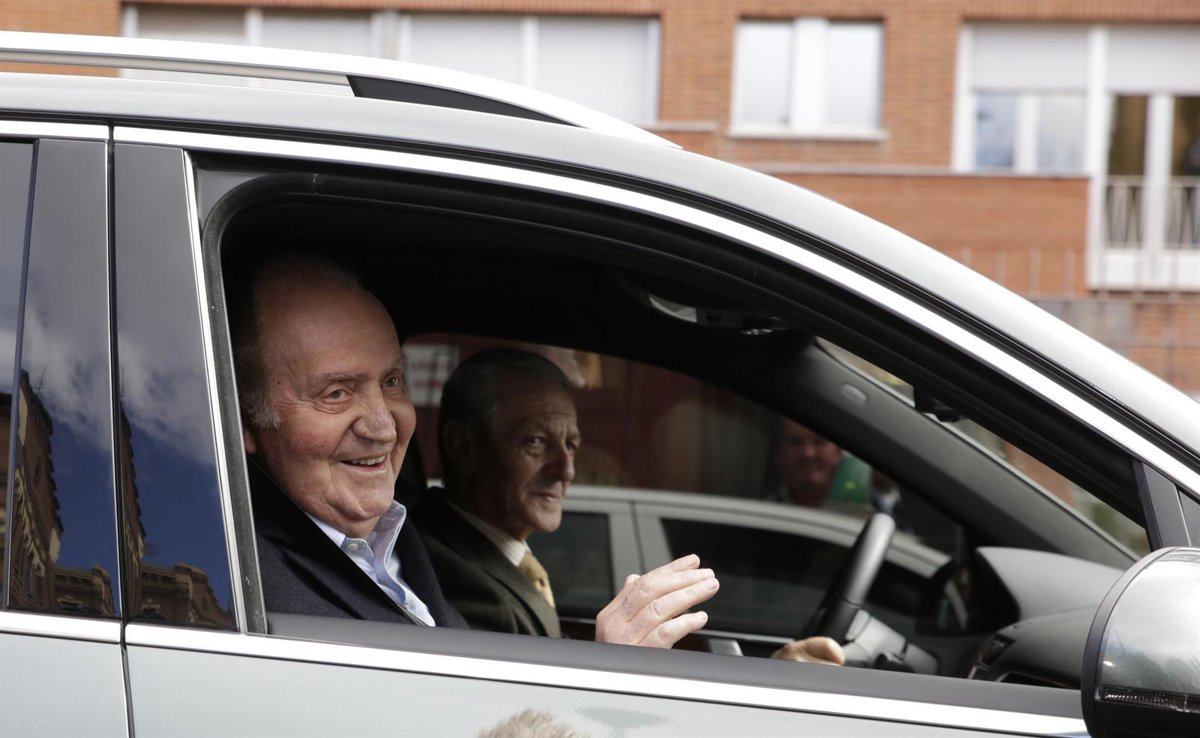 El Rey recibe el alta hospitalaria