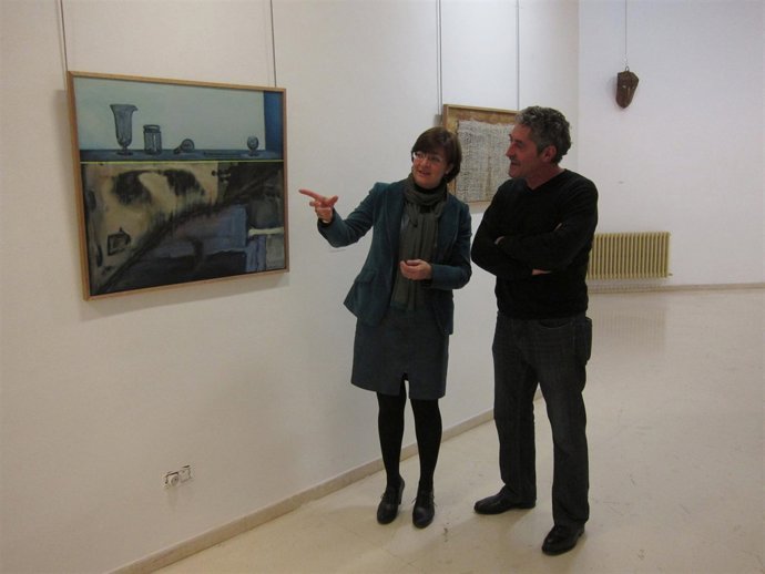 El artista riojano Antonio Montiel muestra en la Sala de Exposiciones ...