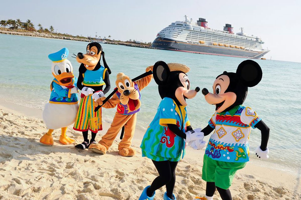 Un crucero a la isla privada de Disney