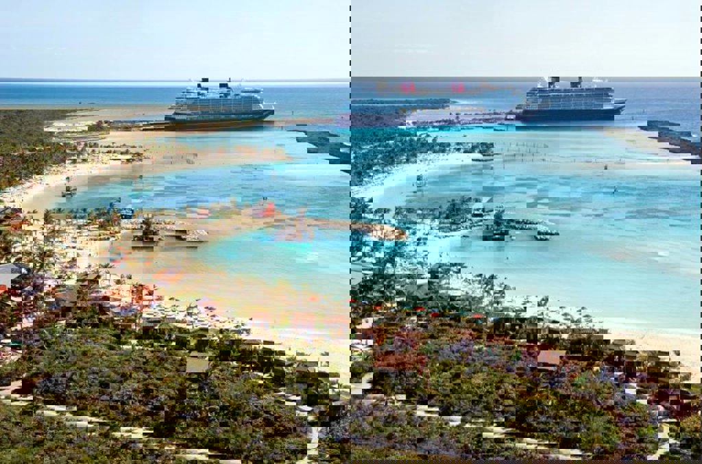 Un crucero a la isla privada de Disney