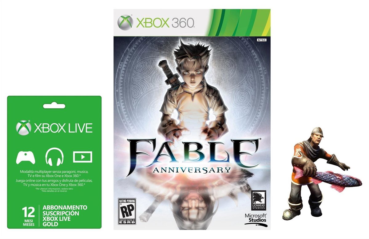 Sorteo: Fable Anniversary + DLC + suscripción 12 meses a Xbox Live Gold