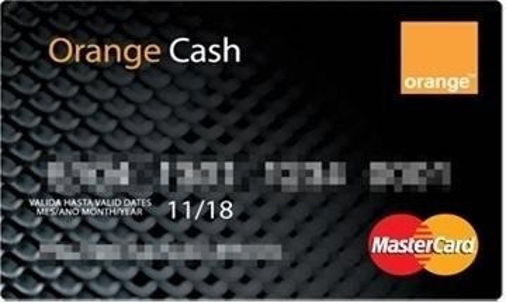 Orange lanza una tarjeta MasterCard de prepago recargable en el smartphone