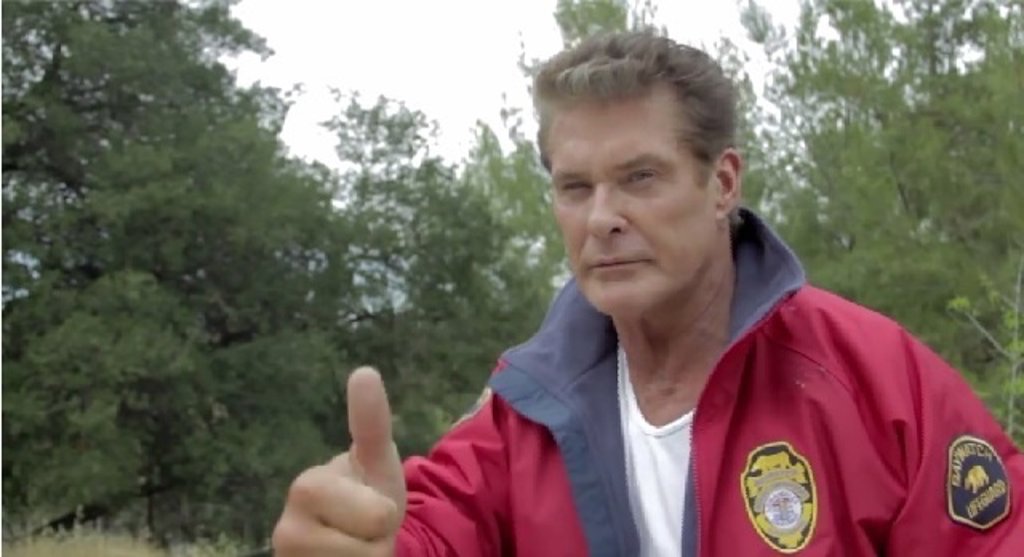 David Hasselhoff: Tributo a los 80' y a los 90'