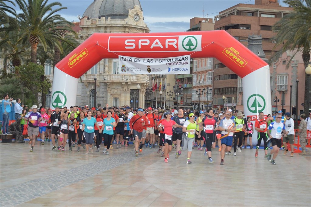 La V Ruta de las Fortalezas registra un record de participación