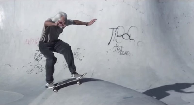 Neal Unger, el skater sexagenario