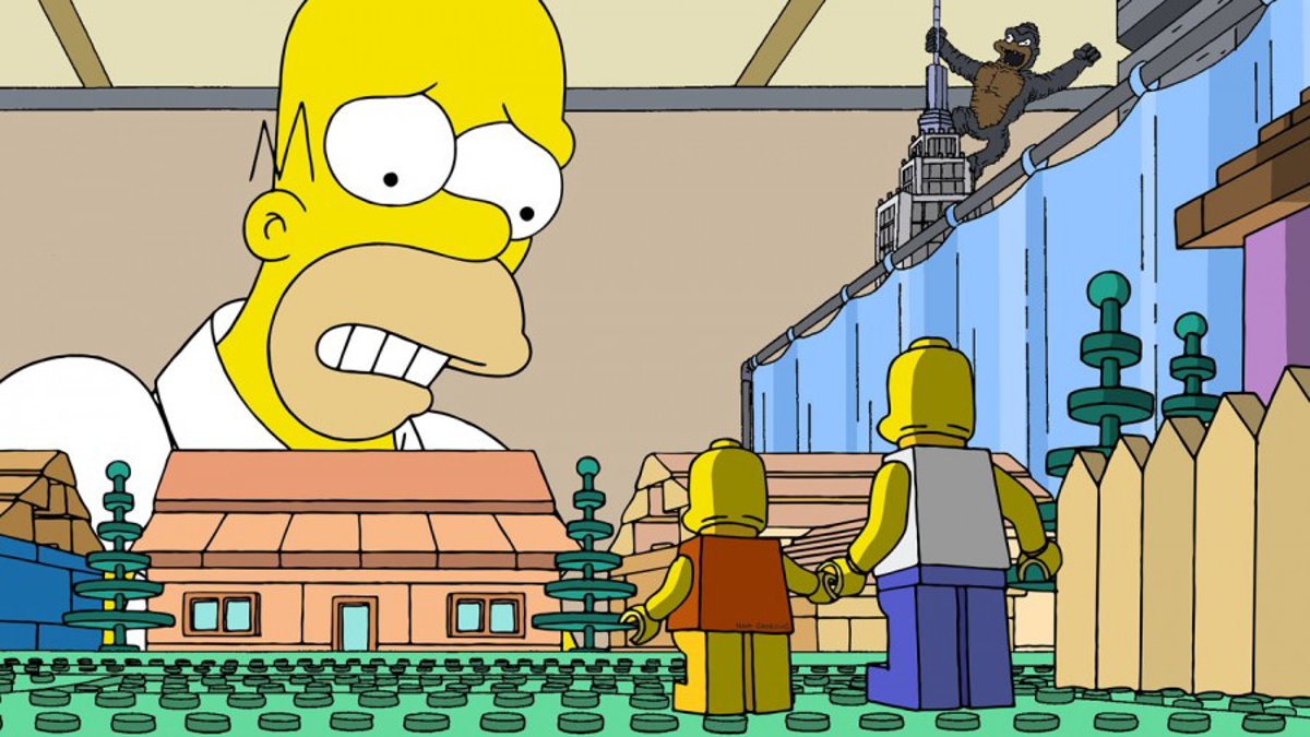 Once nuevas fotos del episodio de Lego de Los Simpson